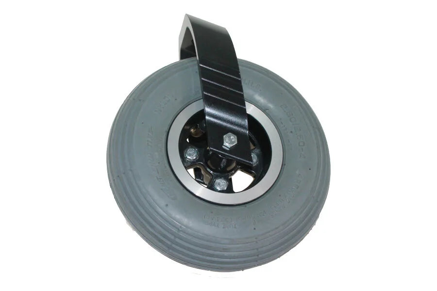 Castor Assembly 9" 2.80/2.50-4 Pneumatic 20071 – Glide Products